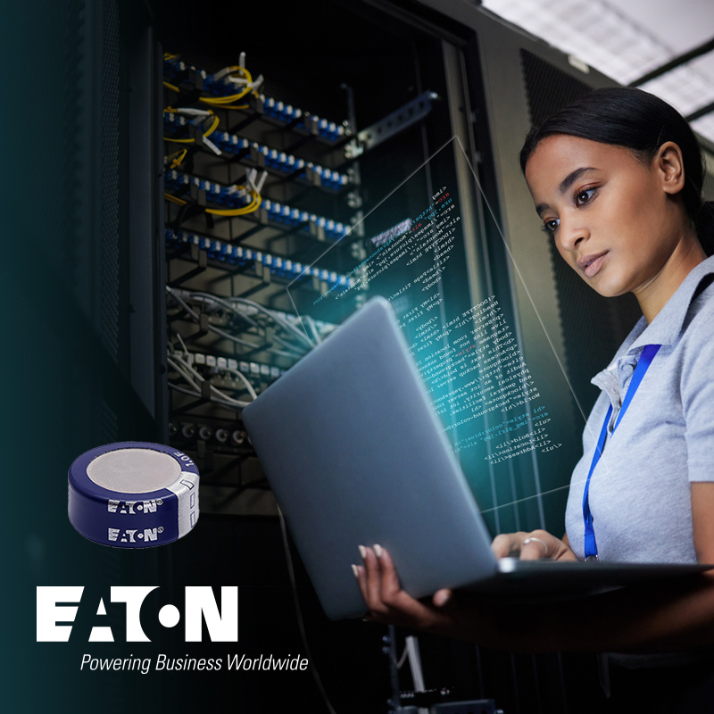 Future Electronics Features Eaton Coin Cell SuperCapacitors in Recently ...