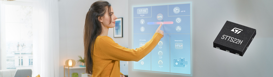 STMicroelectronics — STTS22H Digital Temperature Sensor – Future ...