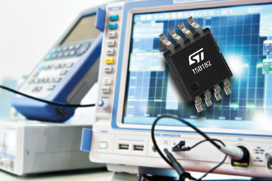 STMicroelectronics — TSB182 Operational Amplifier – Future Technology Magazine
