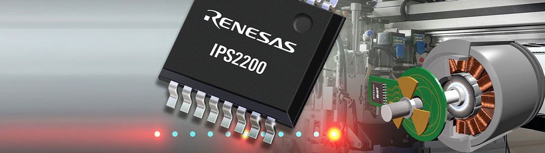 Renesas — IPS2200 High-Speed Inductive Position Sensor | Futureelectronics NorthAmerica Site