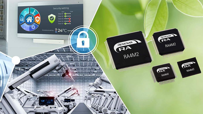 Renesas — RA4M2 Microcontrollers (MCUs) | Futureelectronics NorthAmerica Site